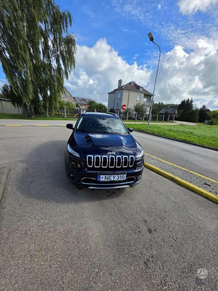 Zils Jeep Cherokee 2015 Tauragė, ar dzinēja tilpumu 2.18 L un nobraukumu 171 tūkst. km par 10500 €, foto 5 vietnē AUTOMOTO.COM.LV