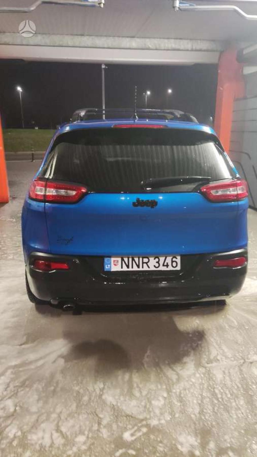 Zils Jeep Cherokee 2018 Panevēža, ar dzinēja tilpumu 2.40 L un nobraukumu 222 tūkst. km par 9700 €, foto 5 vietnē AUTOMOTO.COM.LV