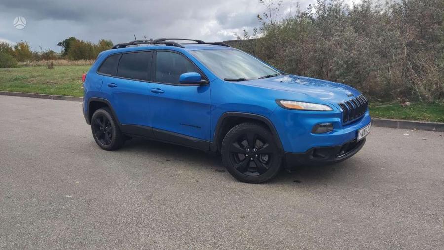 Zils Jeep Cherokee 2018 Panevēža, ar dzinēja tilpumu 2.40 L un nobraukumu 222 tūkst. km par 9700 €, foto 6 vietnē AUTOMOTO.COM.LV