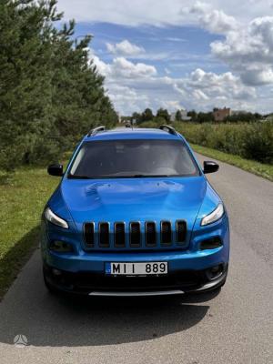 Zils Jeep Cherokee 2018 Klaipėda, ar dzinēja tilpumu 2.36 L un nobraukumu 139 tūkst. km par 9700 €, foto 3 vietnē AUTOMOTO.COM.LV