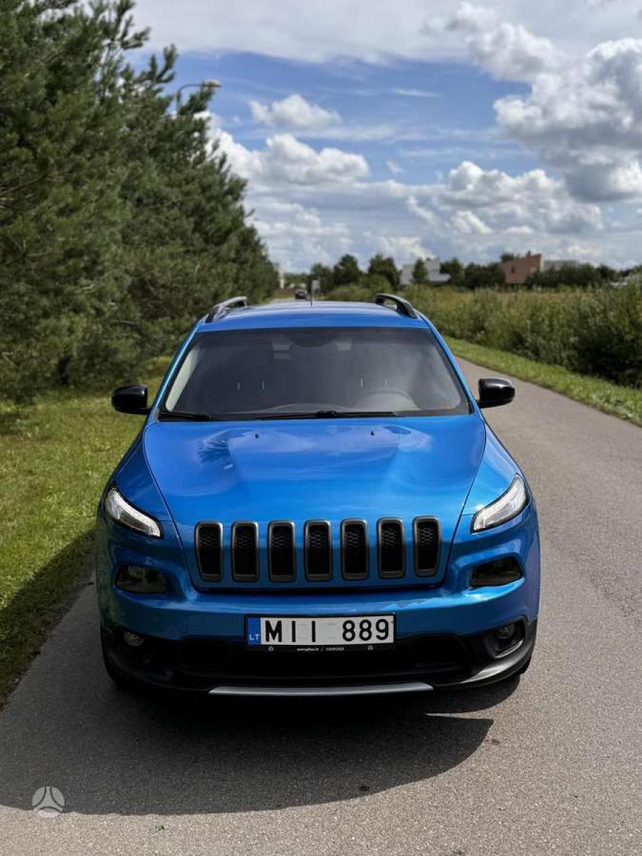Zils Jeep Cherokee 2018 Klaipėda, ar dzinēja tilpumu 2.36 L un nobraukumu 139 tūkst. km par 9700 €, foto 3 vietnē AUTOMOTO.COM.LV