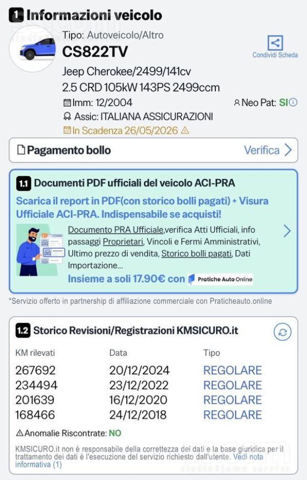 Jeep Cherokee 2005 Rīga, ar dzinēja tilpumu 2.50 L un nobraukumu 285 tūkst. km par 5550 €, foto 8 vietnē AUTOMOTO.COM.LV