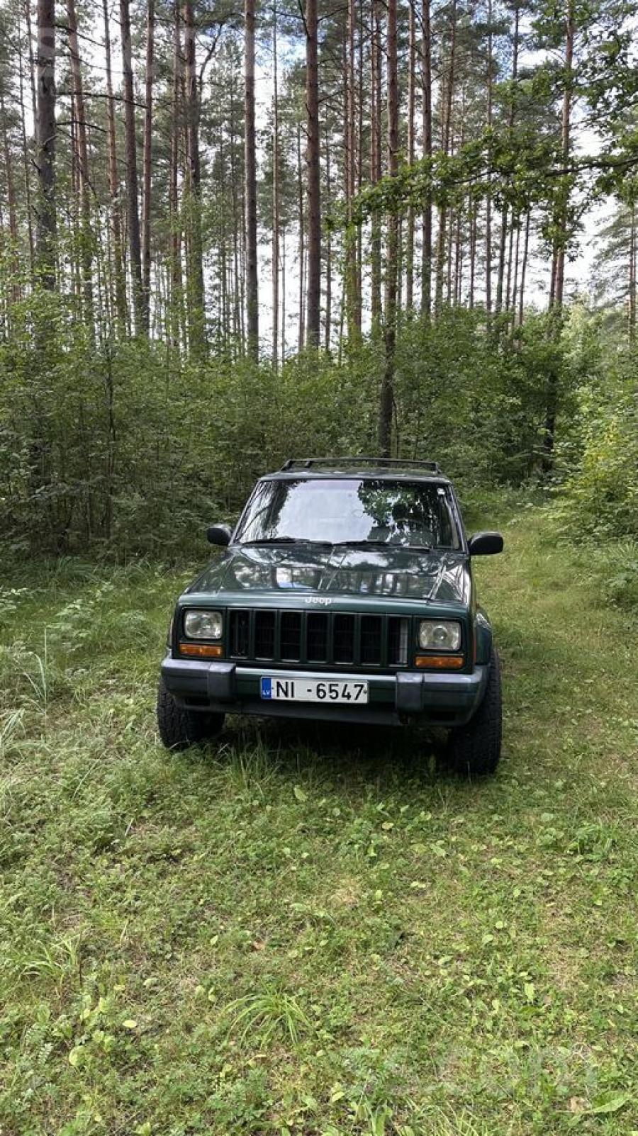 Зеленый Джип Чероки 2001 в Елгава, объемом двигателя 2.50 л и пробегом 229 тыс. км за 6400 €, фото 6 на AUTOMOTO.COM.LV