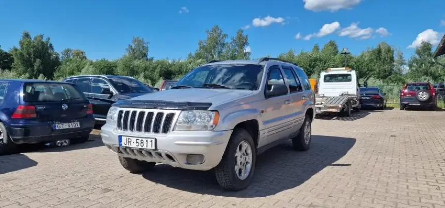Pelēks Jeep Cherokee 2003 Valmiera, ar dzinēja tilpumu 2.70 L un nobraukumu 290 tūkst. km par 2500 €, foto 8 vietnē AUTOMOTO.COM.LV