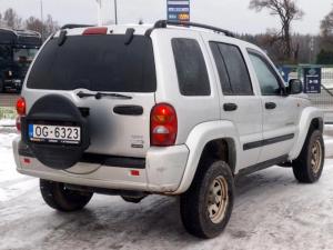 Pelēks Jeep Cherokee 2003 Rīga, ar dzinēja tilpumu 2.80 L un nobraukumu 314 tūkst. km par 2950 €, foto 17 vietnē AUTOMOTO.COM.LV