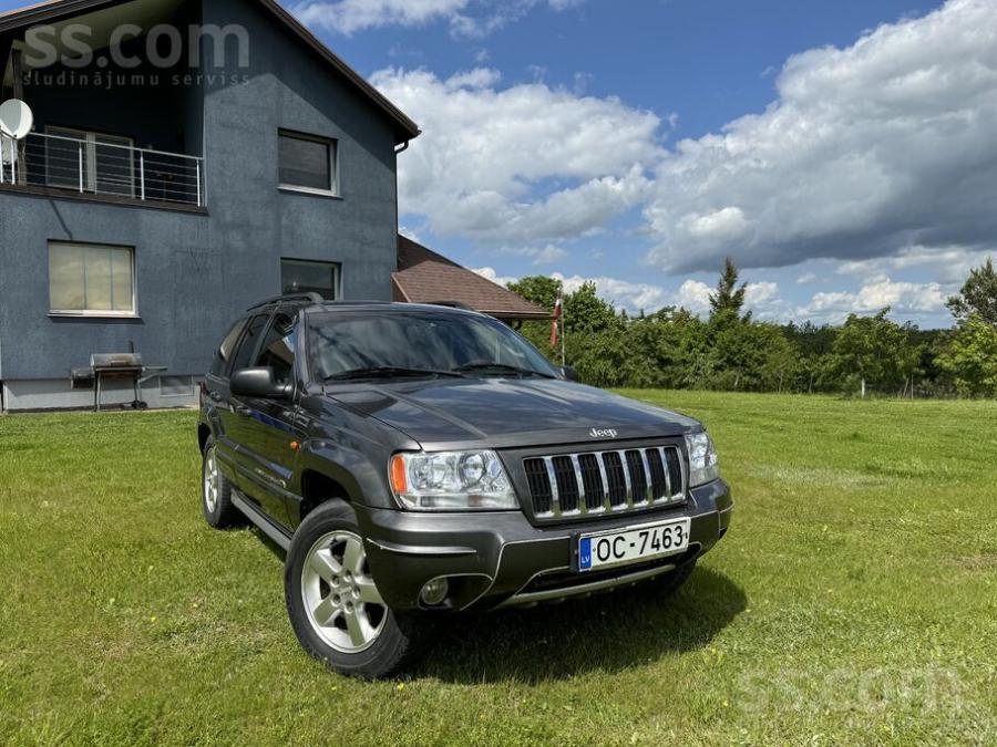 Pelēks Jeep Cherokee 2004 Dobele, ar dzinēja tilpumu 4.70 L un nobraukumu 135 tūkst. km par 14300 €, foto 6 vietnē AUTOMOTO.COM.LV