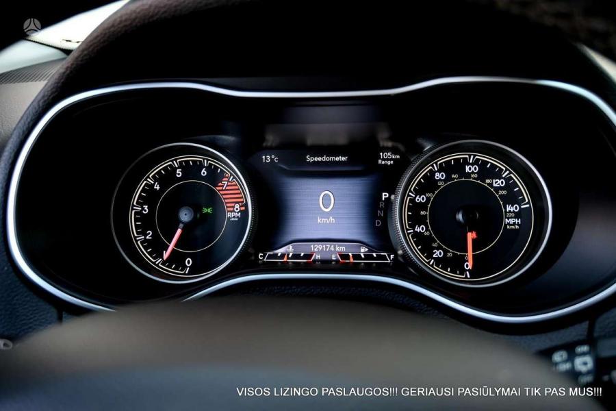 Pelēks Jeep Cherokee 2019 Kretinga, ar dzinēja tilpumu 3.24 L un nobraukumu 129 tūkst. km par 15499 €, foto 37 vietnē AUTOMOTO.COM.LV