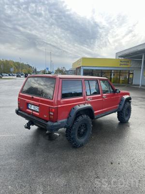 Sarkans Jeep Cherokee 1993 Jelgava, ar dzinēja tilpumu 4.00 L un nobraukumu 270 tūkst. km par 4500 €, foto 5 vietnē AUTOMOTO.COM.LV