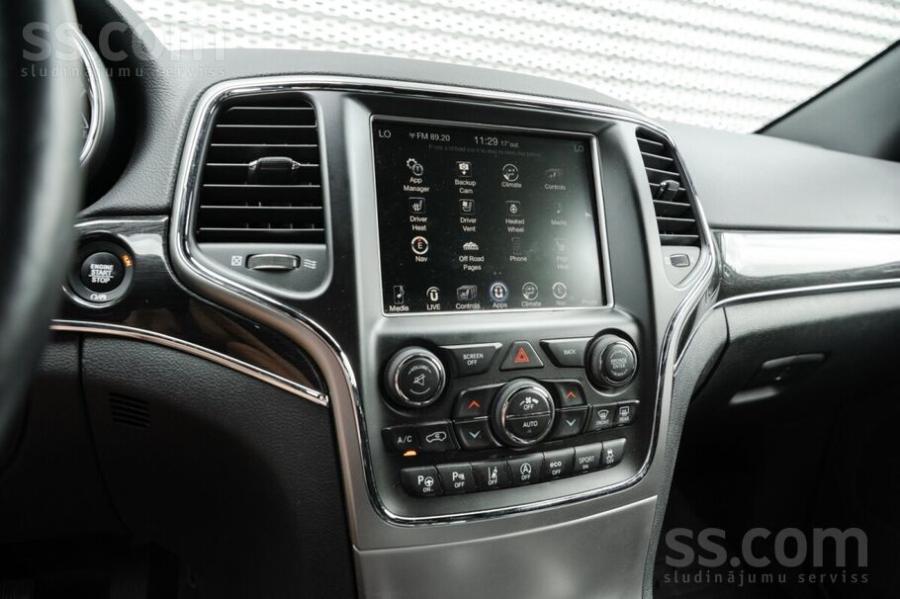 Sarkans Jeep Cherokee 2017 Rīga, ar dzinēja tilpumu 3.00 L un nobraukumu 140 tūkst. km par 21750 €, foto 21 vietnē AUTOMOTO.COM.LV