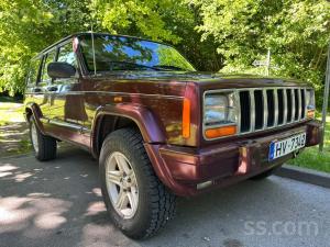 Sarkans Jeep Cherokee 2020 Dobele, ar dzinēja tilpumu 2.50 L un nobraukumu 149 tūkst. km par 4790 €, foto  vietnē AUTOMOTO.COM.LV