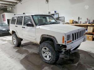 White Jeep Cherokee 2000 in Vilnius, with an engine capacity of 4.00 L and mileage of 166 thousand km for 8999 €, photo 7 on AUTOMOTO.COM.LV