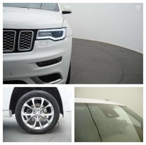 White Jeep Cherokee 2020 in Vilnius, with an engine capacity of 2.99 L and mileage of 130 thousand km for 26900 €, photo 8 on AUTOMOTO.COM.LV