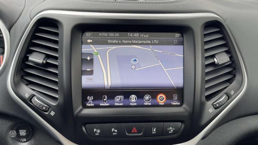 Dzeltens Jeep Cherokee 2018 Marijampole, ar dzinēja tilpumu 2.18 L un nobraukumu 230 tūkst. km par 12590 €, foto 36 vietnē AUTOMOTO.COM.LV