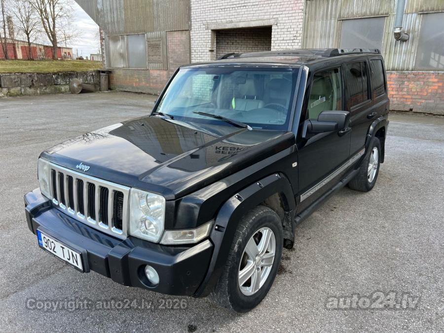 Black Jeep Commander 2006 in Tartu, with an engine capacity of 3.00 L and mileage of 0 thousand km for 2999 €, photo 1 on AUTOMOTO.COM.LV