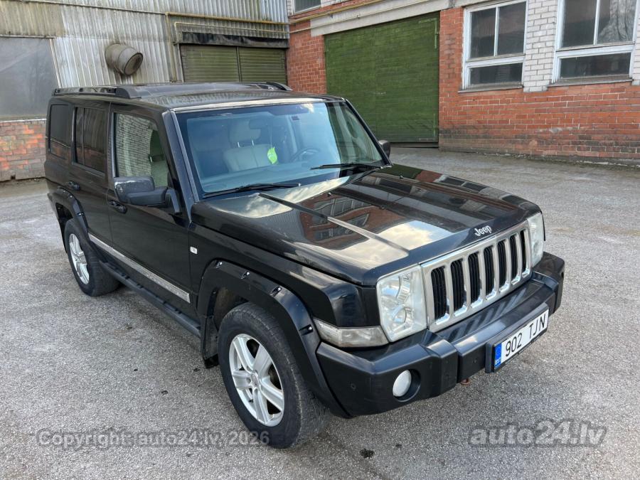Black Jeep Commander 2006 in Tartu, with an engine capacity of 3.00 L and mileage of 0 thousand km for 2999 €, photo 4 on AUTOMOTO.COM.LV