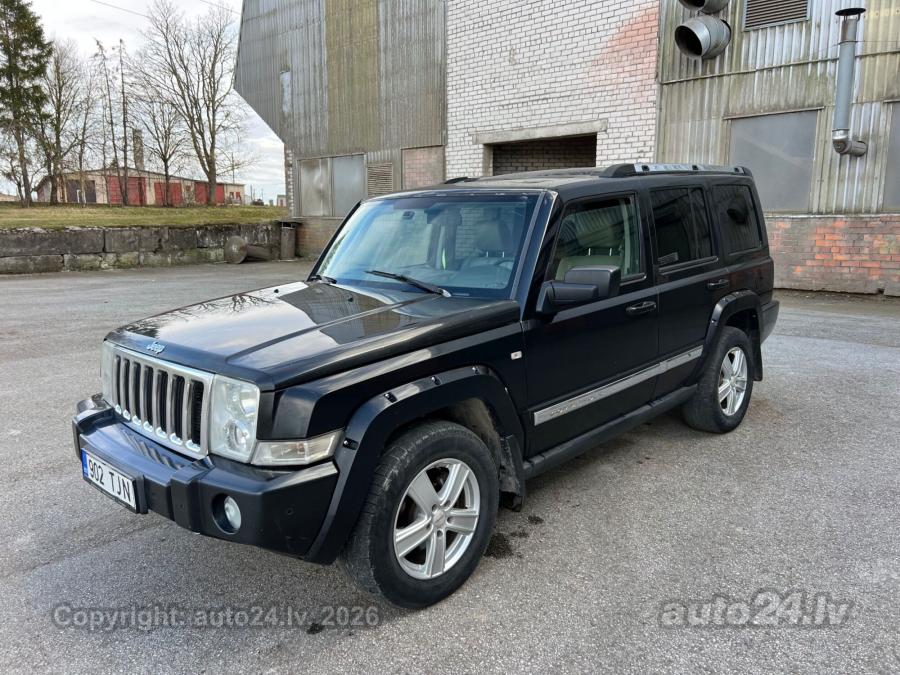 Black Jeep Commander 2006 in Tartu, with an engine capacity of 3.00 L and mileage of 0 thousand km for 2999 €, photo 12 on AUTOMOTO.COM.LV