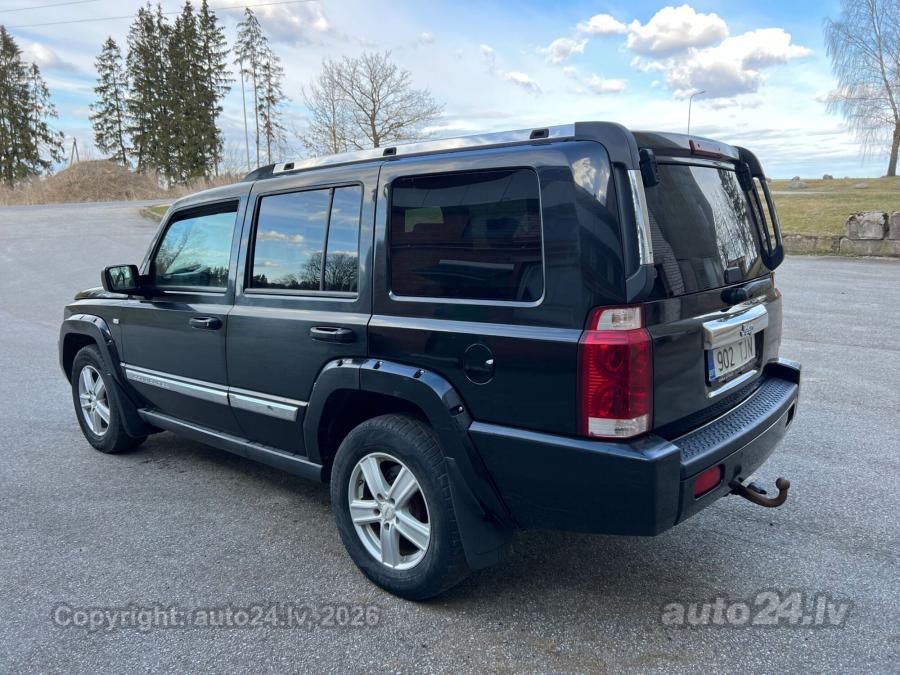 Black Jeep Commander 2006 in Tartu, with an engine capacity of 3.00 L and mileage of 0 thousand km for 2999 €, photo 13 on AUTOMOTO.COM.LV