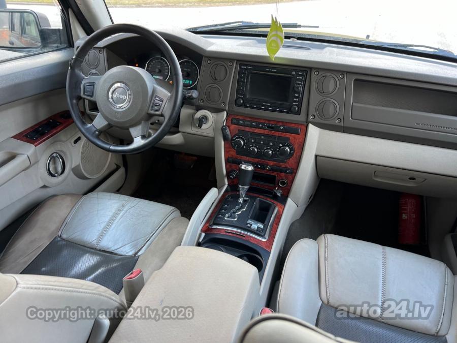 Black Jeep Commander 2006 in Tartu, with an engine capacity of 3.00 L and mileage of 0 thousand km for 2999 €, photo 20 on AUTOMOTO.COM.LV