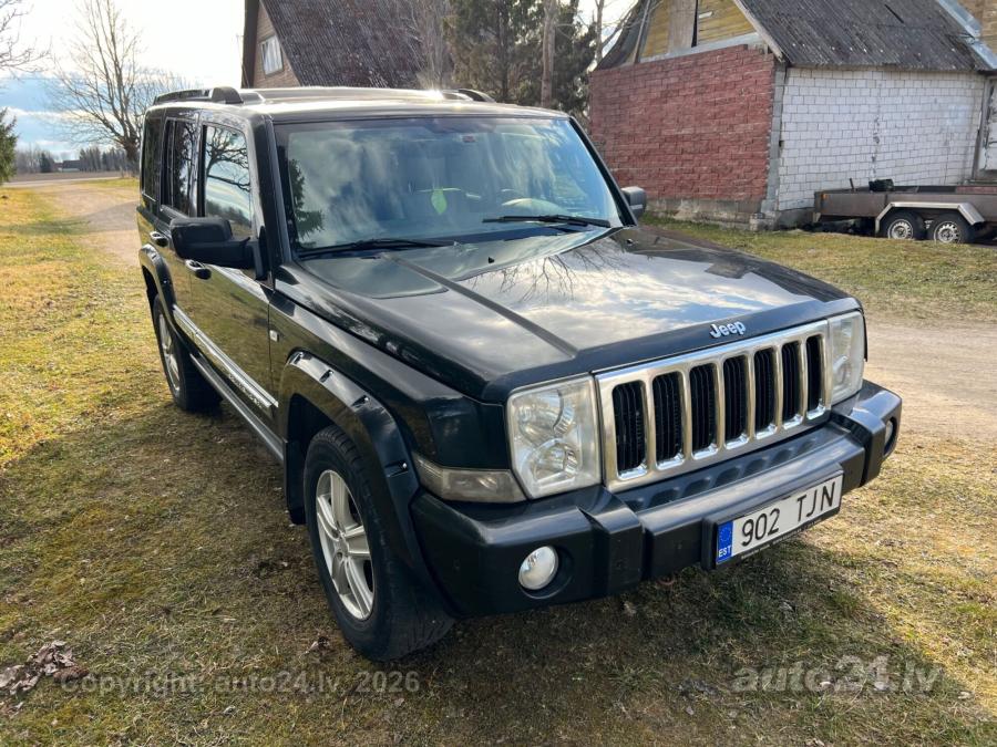 Black Jeep Commander 2006 in Tartu, with an engine capacity of 3.00 L and mileage of 0 thousand km for 2999 €, photo 28 on AUTOMOTO.COM.LV