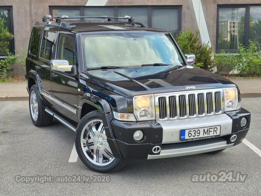 Black Jeep Commander 2006 in Tallinn, with an engine capacity of 3.00 L and mileage of 180 thousand km for 9999 €, photo 1 on AUTOMOTO.COM.LV