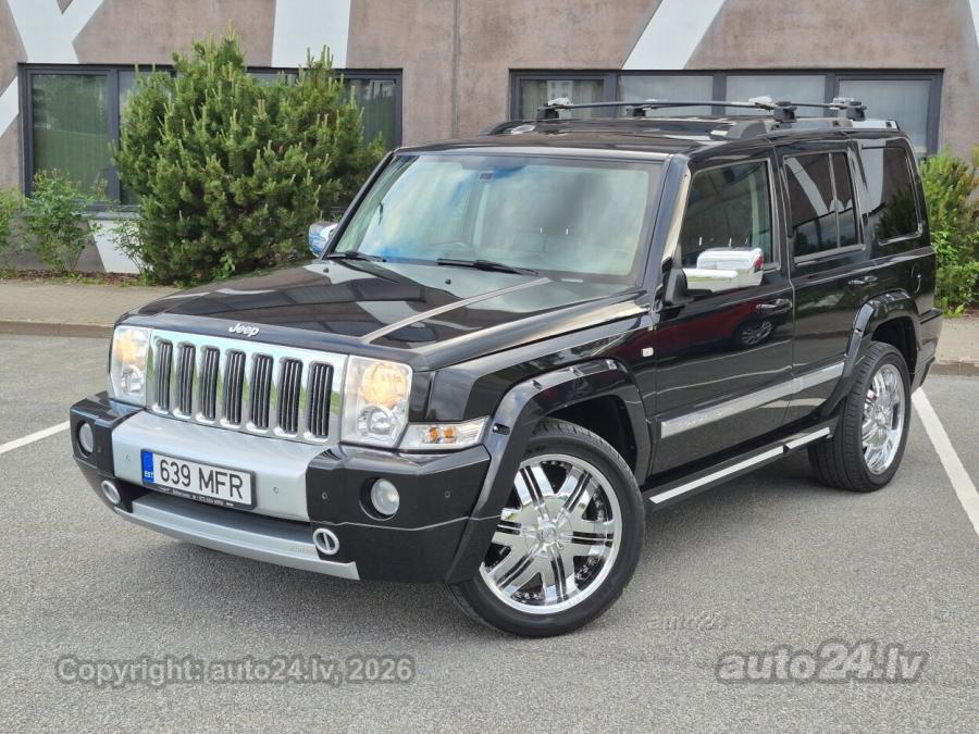 Black Jeep Commander 2006 in Tallinn, with an engine capacity of 3.00 L and mileage of 180 thousand km for 9999 €, photo 4 on AUTOMOTO.COM.LV