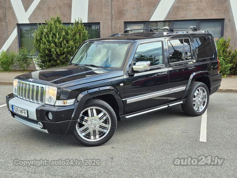Black Jeep Commander 2006 in Tallinn, with an engine capacity of 3.00 L and mileage of 180 thousand km for 9999 €, photo 5 on AUTOMOTO.COM.LV