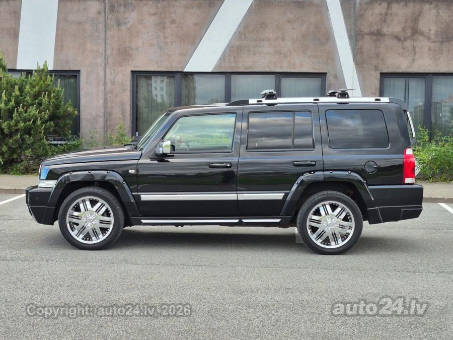 Black Jeep Commander 2006 in Tallinn, with an engine capacity of 3.00 L and mileage of 180 thousand km for 9999 €, photo 6 on AUTOMOTO.COM.LV