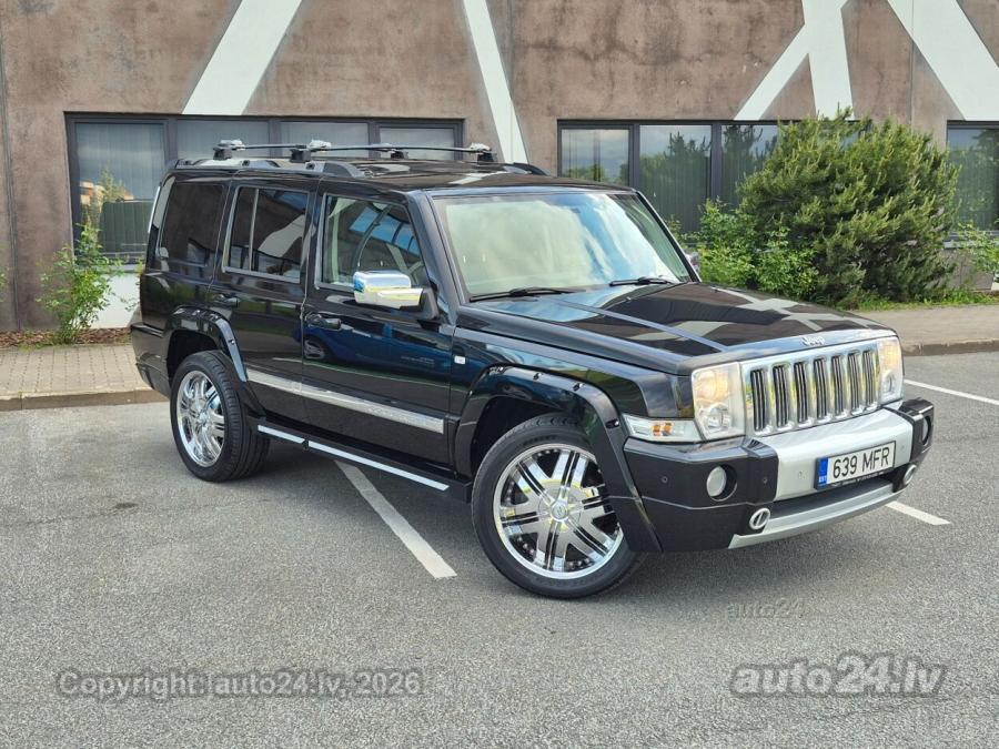 Black Jeep Commander 2006 in Tallinn, with an engine capacity of 3.00 L and mileage of 180 thousand km for 9999 €, photo 13 on AUTOMOTO.COM.LV