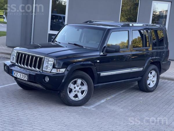 Melns Jeep Commander 2007 Jūrmala, ar dzinēja tilpumu 3.00 L un nobraukumu 0 tūkst. km par 5750 €, foto 3 vietnē AUTOMOTO.COM.LV