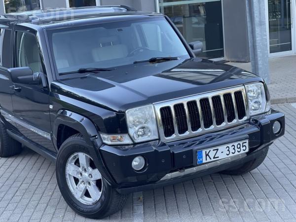 Melns Jeep Commander 2007 Jūrmala, ar dzinēja tilpumu 3.00 L un nobraukumu 0 tūkst. km par 5750 €, foto 7 vietnē AUTOMOTO.COM.LV