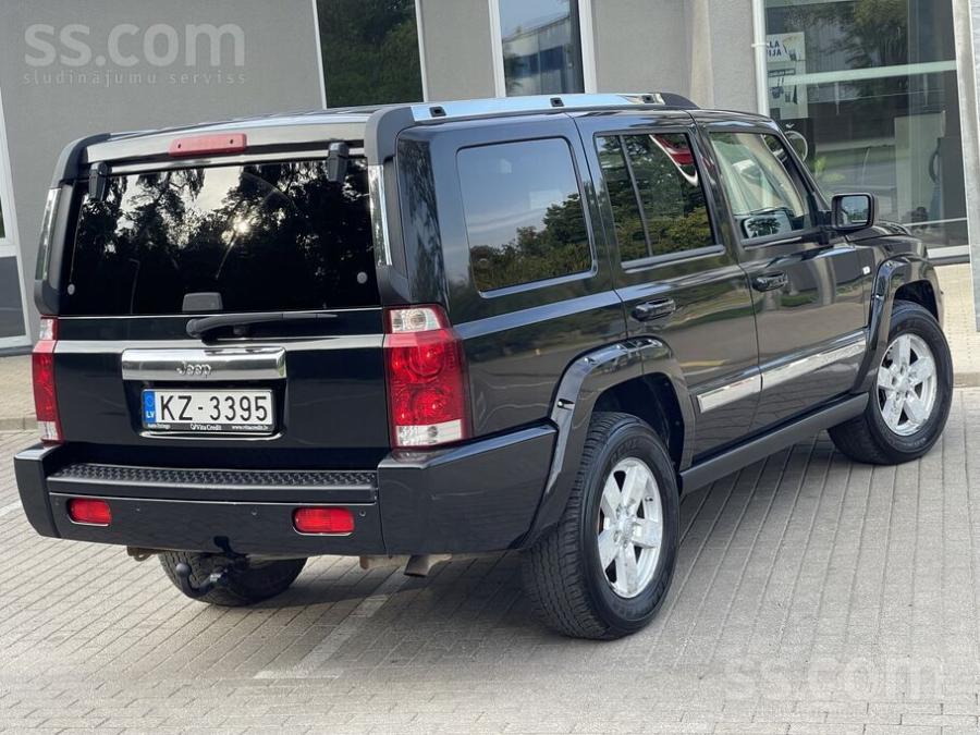 Melns Jeep Commander 2007 Jūrmala, ar dzinēja tilpumu 3.00 L un nobraukumu 0 tūkst. km par 5750 €, foto 11 vietnē AUTOMOTO.COM.LV