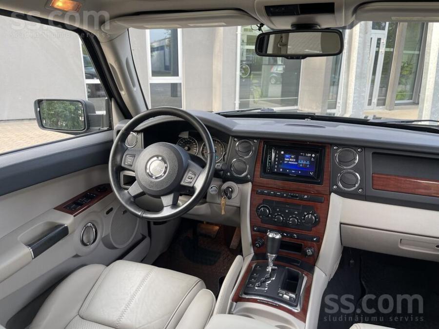 Melns Jeep Commander 2007 Jūrmala, ar dzinēja tilpumu 3.00 L un nobraukumu 0 tūkst. km par 5750 €, foto 27 vietnē AUTOMOTO.COM.LV