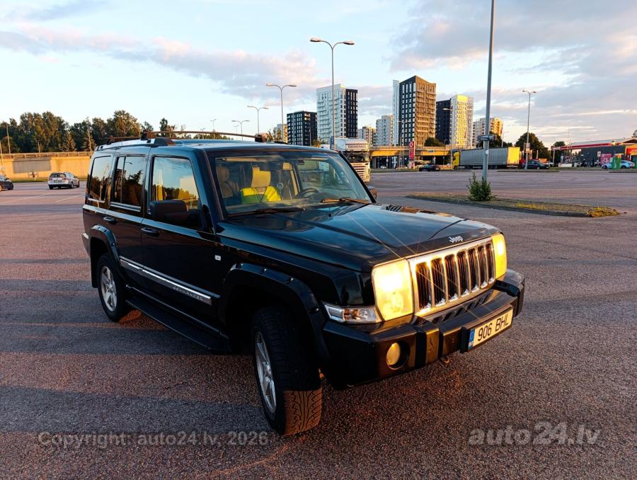Black Jeep Commander 2007 in Tallinn, with an engine capacity of 3.00 L and mileage of 237 thousand km for 8990 €, photo 1 on AUTOMOTO.COM.LV