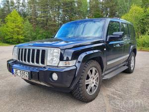 Black Jeep Commander 2008 in Jurmala, with an engine capacity of 3.00 L and mileage of 313 thousand km for 8200 €, photo 4 on AUTOMOTO.COM.LV