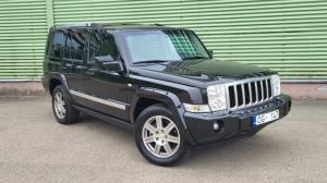 Melns Jeep Commander 2009 Rīga, ar dzinēja tilpumu 3.00 L un nobraukumu 280 tūkst. km par 9400 €, foto  vietnē AUTOMOTO.COM.LV