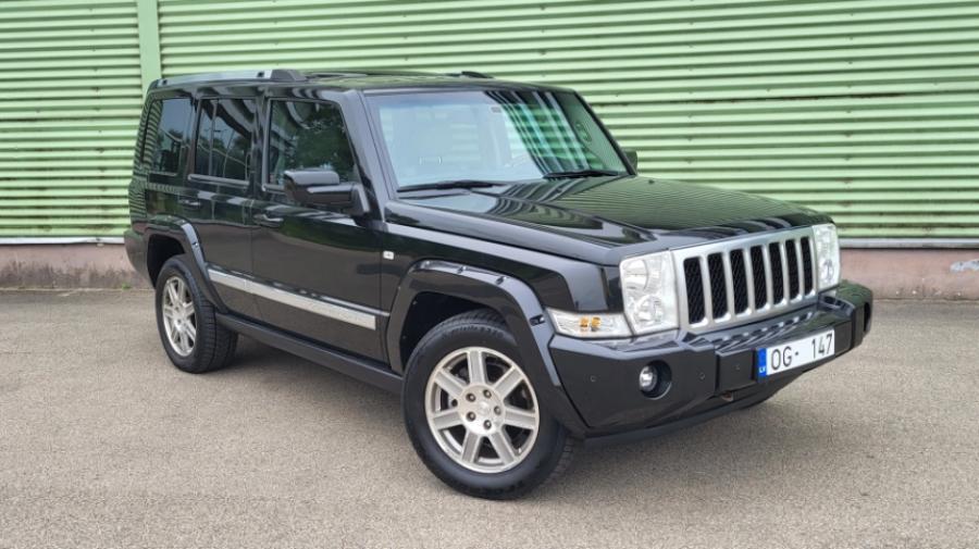 Melns Jeep Commander 2009 Rīga, ar dzinēja tilpumu 3.00 L un nobraukumu 280 tūkst. km par 9400 €, foto 1 vietnē AUTOMOTO.COM.LV