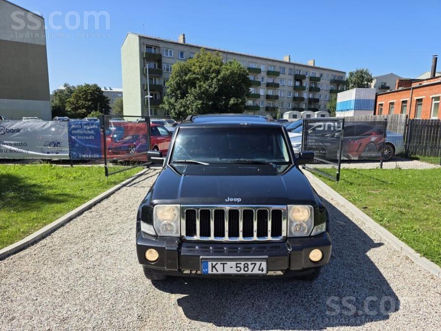 Melns Jeep Commander 2007 Ventspils, ar dzinēja tilpumu 3.00 L un nobraukumu 358 tūkst. km par 6990 €, foto 3 vietnē AUTOMOTO.COM.LV