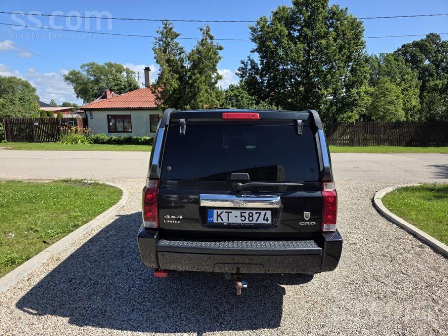 Melns Jeep Commander 2007 Ventspils, ar dzinēja tilpumu 3.00 L un nobraukumu 358 tūkst. km par 6990 €, foto 8 vietnē AUTOMOTO.COM.LV