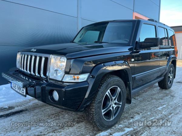 Black Jeep Commander 2007 in Kuressaare, with an engine capacity of 3.00 L and mileage of 361 thousand km for 7650 €, photo 1 on AUTOMOTO.COM.LV