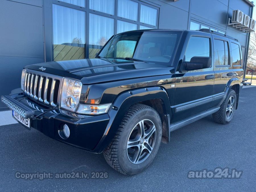 Black Jeep Commander 2007 in Kuressaare, with an engine capacity of 3.00 L and mileage of 361 thousand km for 6950 €, photo 1 on AUTOMOTO.COM.LV