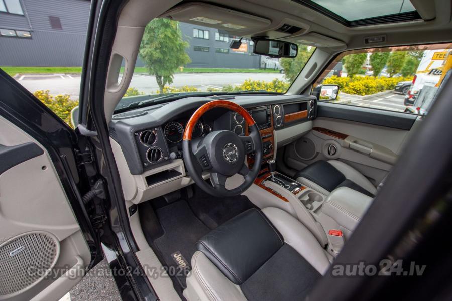 Melns Jeep Commander 2008 Pērnava, ar dzinēja tilpumu 3.00 L un nobraukumu 236 tūkst. km par 11490 €, foto 10 vietnē AUTOMOTO.COM.LV