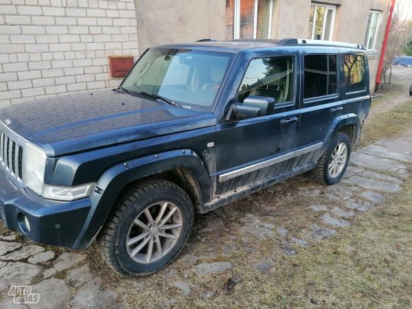 Blue Jeep Commander 2008 in Moletai, with an engine capacity of 3.00 L and mileage of 312 thousand km for 3150 €, photo 1 on AUTOMOTO.COM.LV