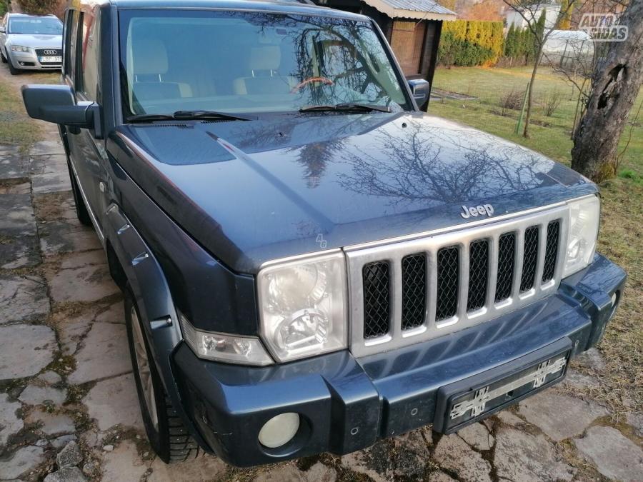Blue Jeep Commander 2008 in Moletai, with an engine capacity of 3.00 L and mileage of 312 thousand km for 3150 €, photo 6 on AUTOMOTO.COM.LV