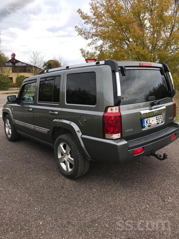 Pelēks Jeep Commander 2006 Jelgava, ar dzinēja tilpumu 3.00 L un nobraukumu 27 tūkst. km par 7000 €, foto 1 vietnē AUTOMOTO.COM.LV