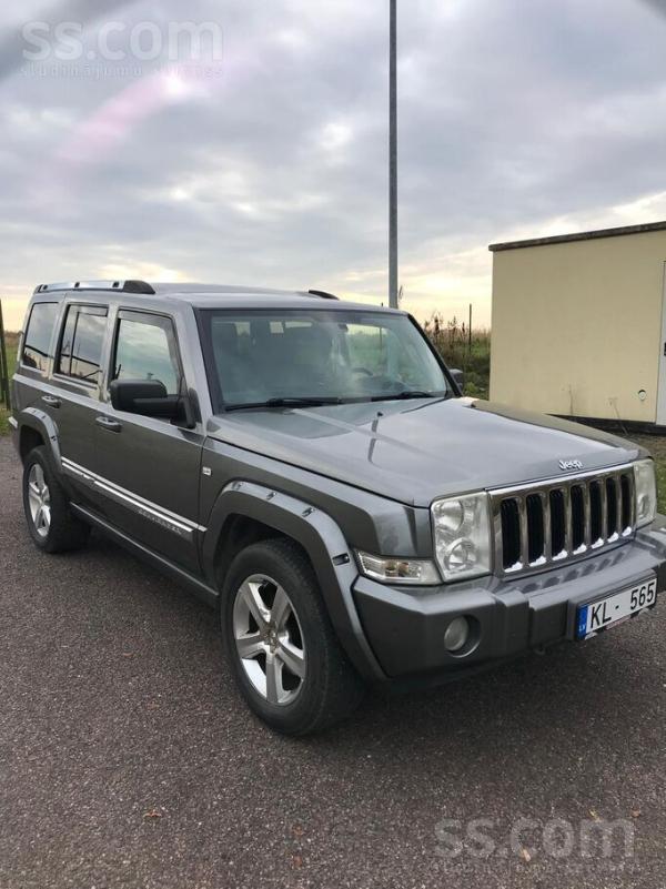 Pelēks Jeep Commander 2006 Jelgava, ar dzinēja tilpumu 3.00 L un nobraukumu 27 tūkst. km par 7000 €, foto 2 vietnē AUTOMOTO.COM.LV