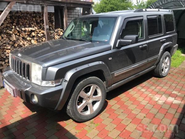Pelēks Jeep Commander 2006 Jelgava, ar dzinēja tilpumu 3.00 L un nobraukumu 230 tūkst. km par 7000 €, foto 1 vietnē AUTOMOTO.COM.LV