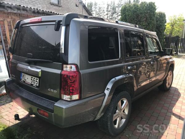 Pelēks Jeep Commander 2006 Jelgava, ar dzinēja tilpumu 3.00 L un nobraukumu 230 tūkst. km par 7000 €, foto 3 vietnē AUTOMOTO.COM.LV