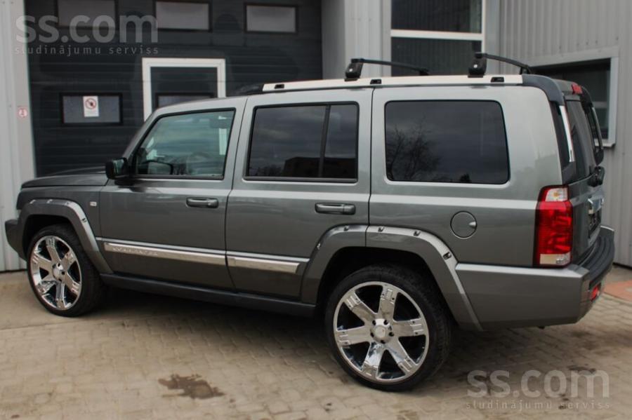 Pelēks Jeep Commander 2008 Rīga, ar dzinēja tilpumu 3.00 L un nobraukumu 0 tūkst. km par 8990 €, foto 2 vietnē AUTOMOTO.COM.LV