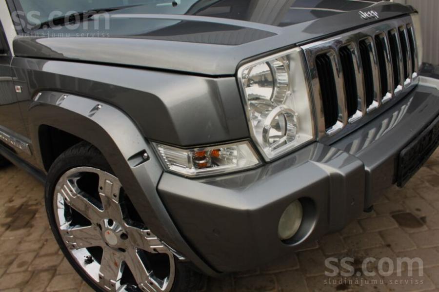 Pelēks Jeep Commander 2008 Rīga, ar dzinēja tilpumu 3.00 L un nobraukumu 0 tūkst. km par 8990 €, foto 35 vietnē AUTOMOTO.COM.LV