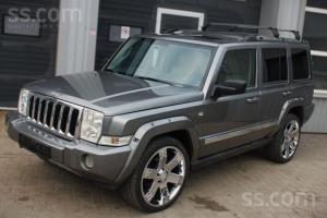 Grey Jeep Commander 2008 in Riga, with an engine capacity of 3.00 L and mileage of 0 thousand km for 8990 €, photo  on AUTOMOTO.COM.LV